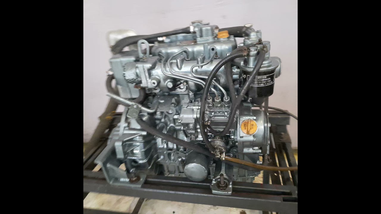 Yanmar 3JH25a, Sr. 00469 Test, 25 hp @ 3200 RPM - YouTube