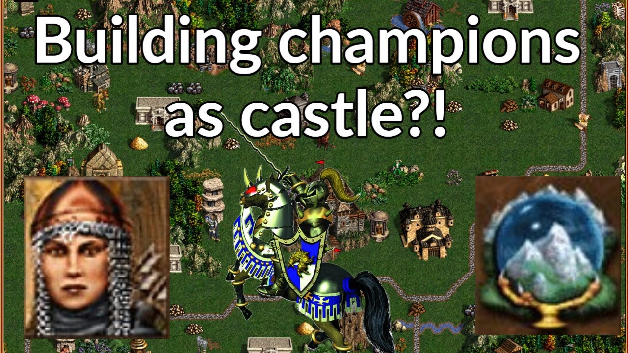 Building Champions as Castle?! || Heroes 3 Castle Gameplay || Jebus ...