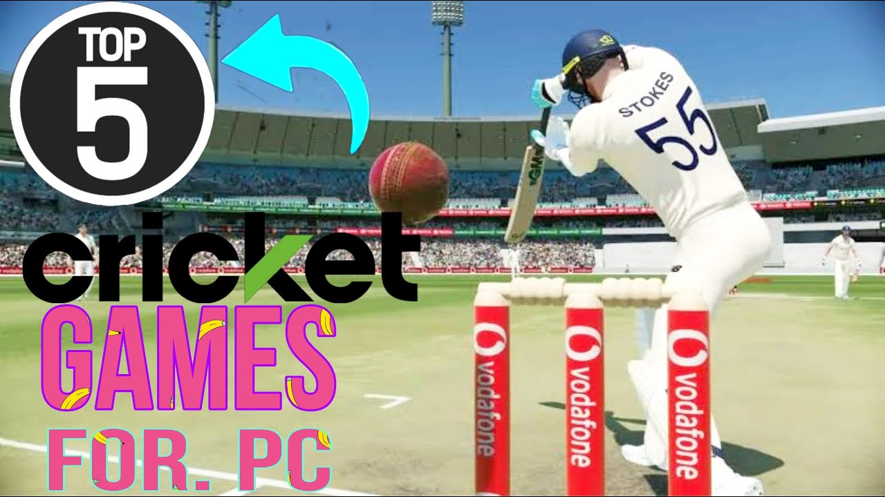 TOP 5 CRICKET GAMES FOR PC BEST GAMES EVER [VIDEOLINK] - YouTube