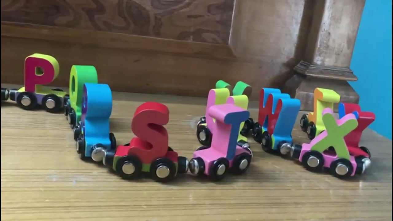 Unboxing | Magnetic Alphabet Cars Unboxing | Alphabet Train - YouTube