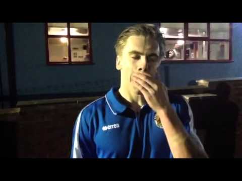 Jay Dowie post-Colwyn Bay - YouTube