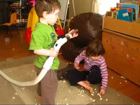 Two ways of hoovering...