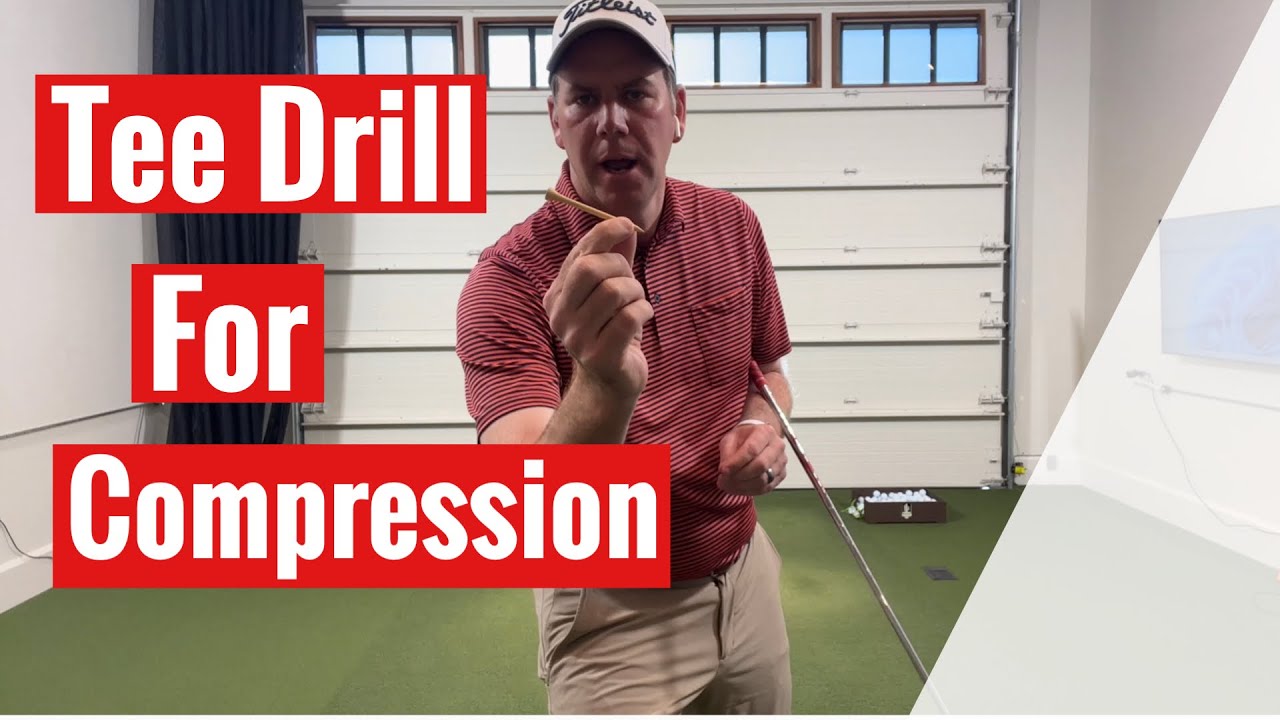 Golf: Tee Drill for Compression - YouTube
