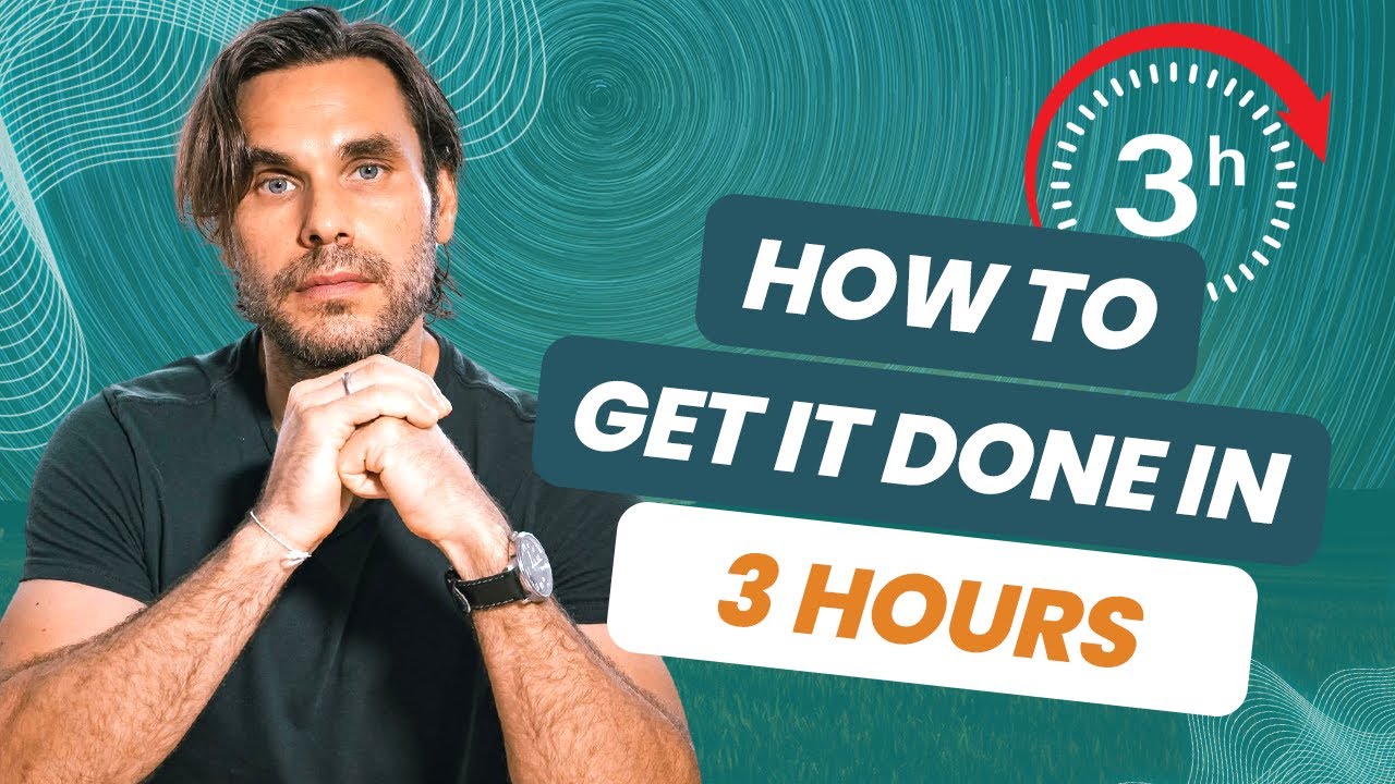 How To Get It Done In 3 Hours | Ron Reich - YouTube
