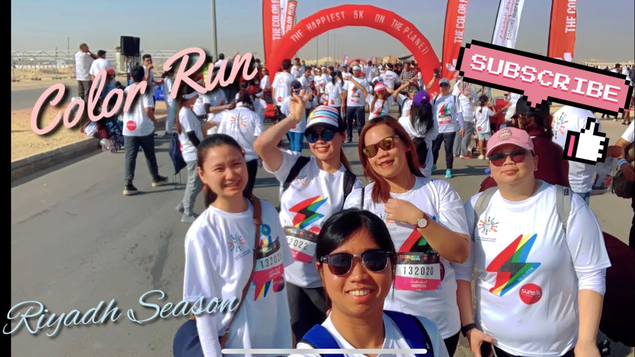 Color Run Riyadh | Nostalgic - YouTube