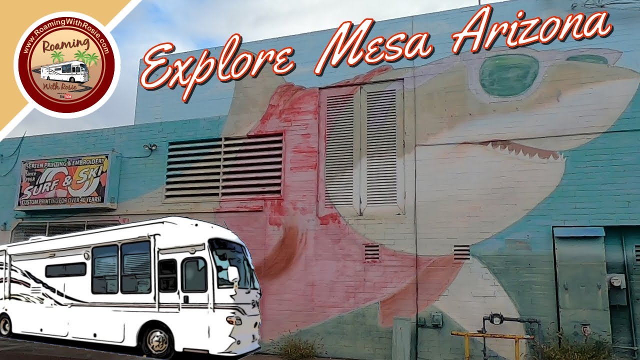 Urban Art In Mesa, Arizona | Downtown Mesa Artwalk - YouTube