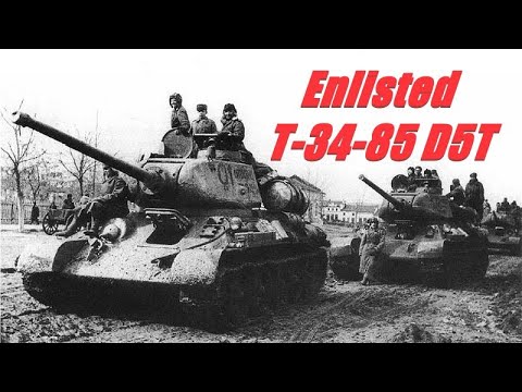 Enlisted-T-34-85 D5T - YouTube