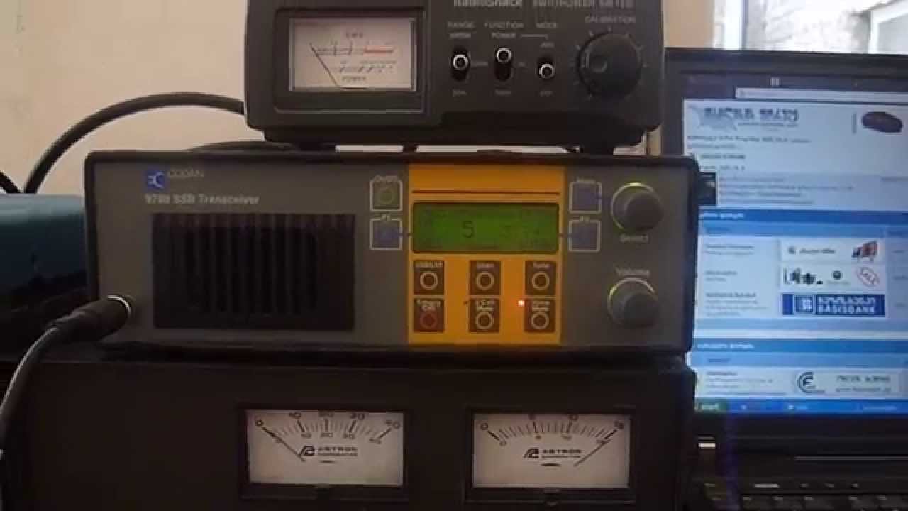 Codan 9780 HF SSB Transceiver - YouTube