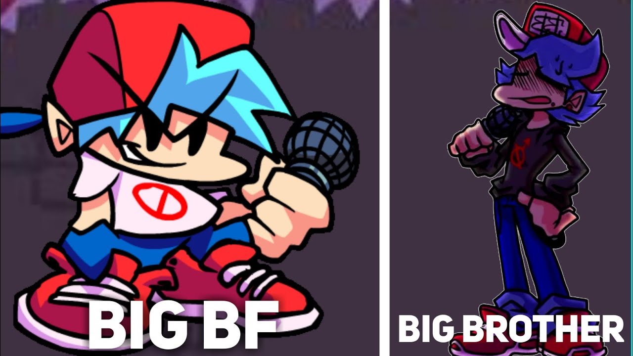 FnF Big Brother VS Giant Boyfriend - YouTube