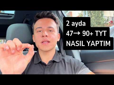 2 Ayda TYT Netimi 47’den 90’a Çıkardım (Gerçek Çalışma Sistemi)