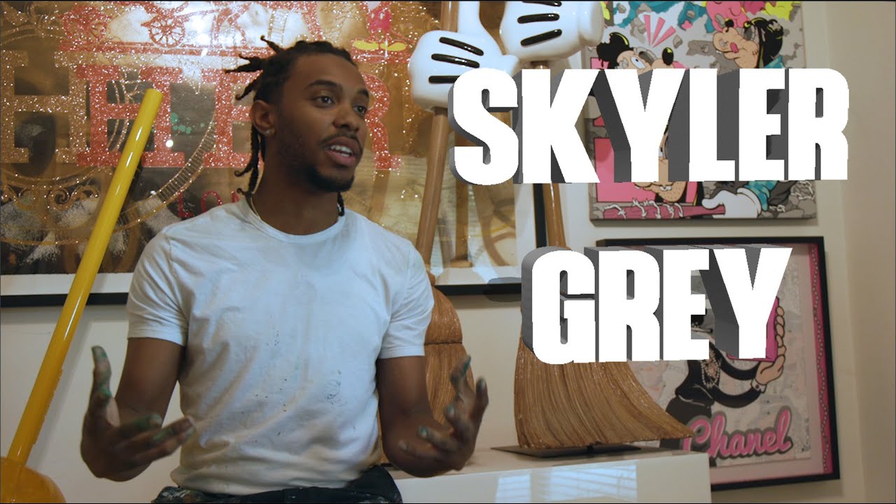 SKYLER GREY - ON WANTING TO BE AN ARTIST AFTER SEEING A KEHINDE WILEY ...