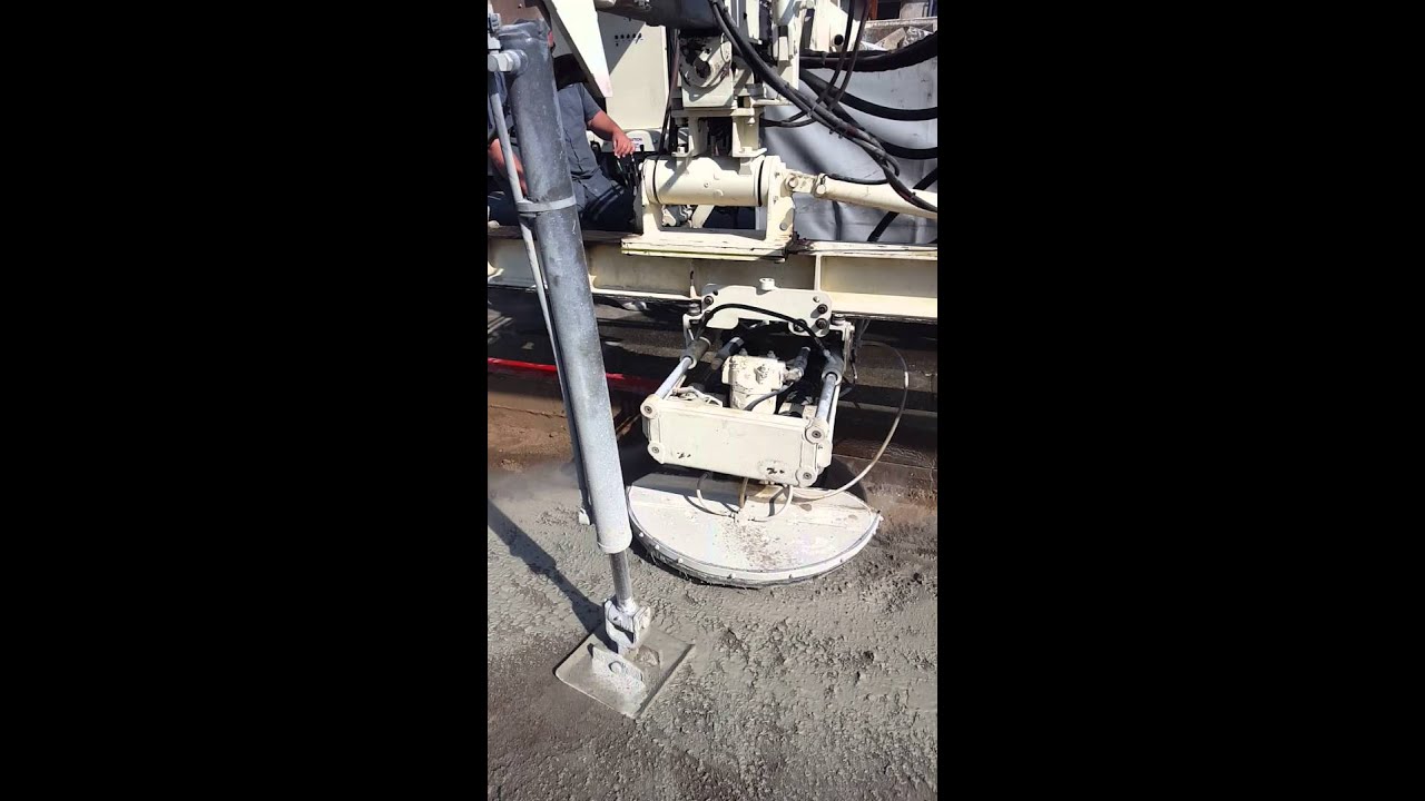 Curb approach driveway cutting pro! - YouTube