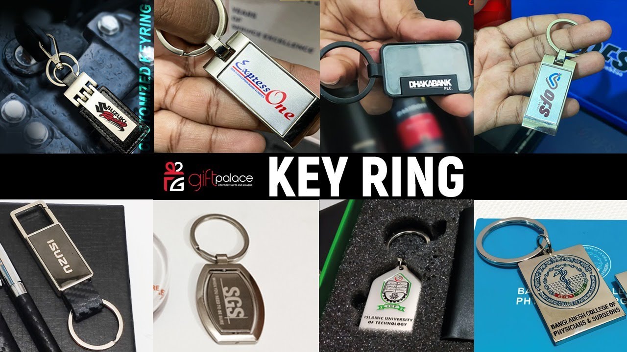 Customized Metal Key Ring| Personalized Key Ring with any Name or Text ...
