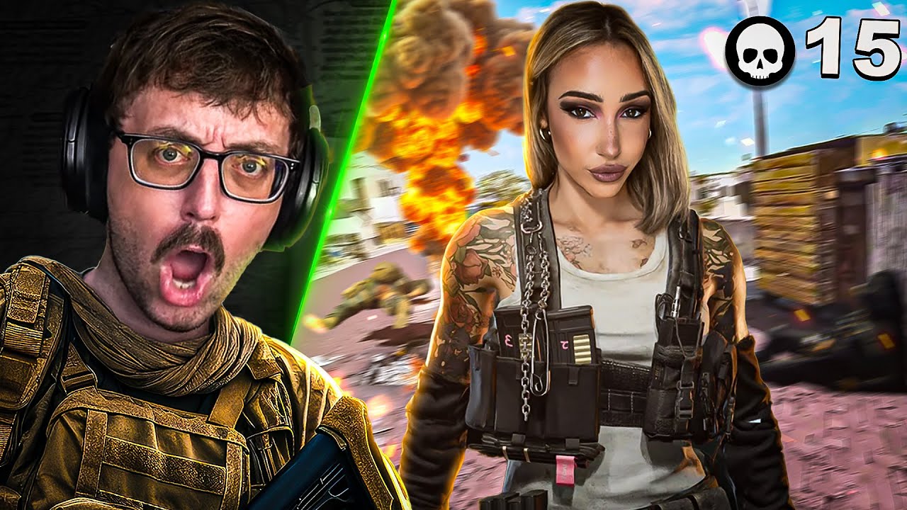 I FRIED The Lobby w/ My Favorite Streamer (BO6 Warzone) - YouTube