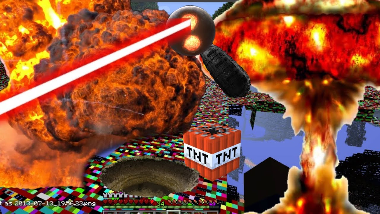 I destroyed Minecraft world in 42 seconds read description - YouTube