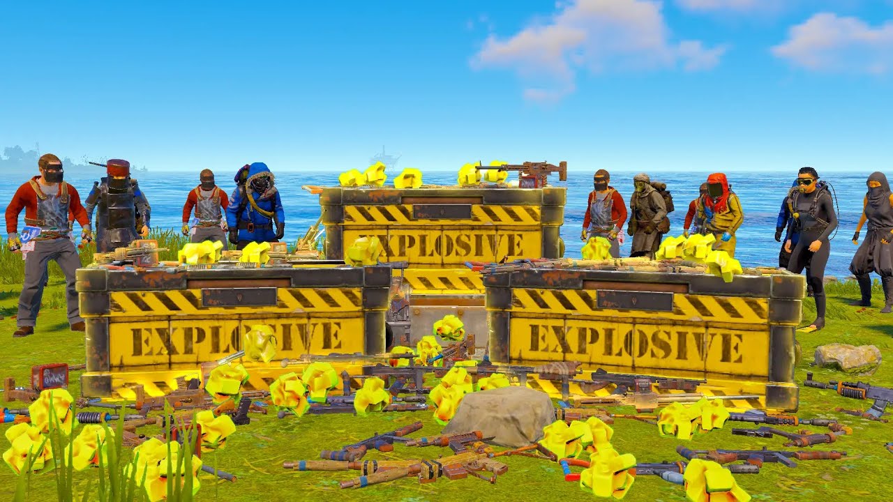 i played rust on a max pop server... - YouTube