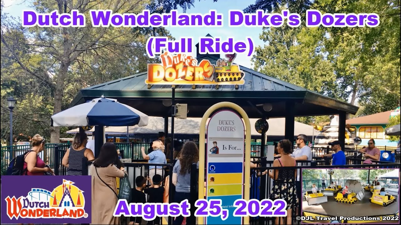 Dutch Wonderland: Duke's Dozers | August 25, 2022 - YouTube