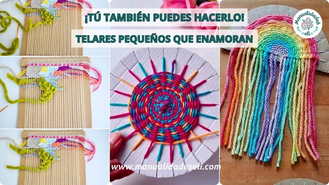 ¡WoW! Ideas De Telares Pequeños Que Te Haran Querer Empezar Ya Mismo ...