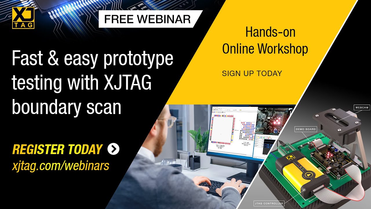 Free webinar: Fast & easy PCB prototype testing with XJTAG boundary ...