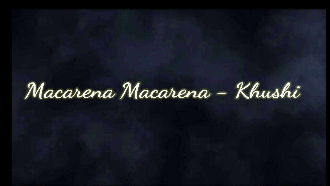 Macarena Macarena | Kids dance | Khushi | VDS Choreography - YouTube
