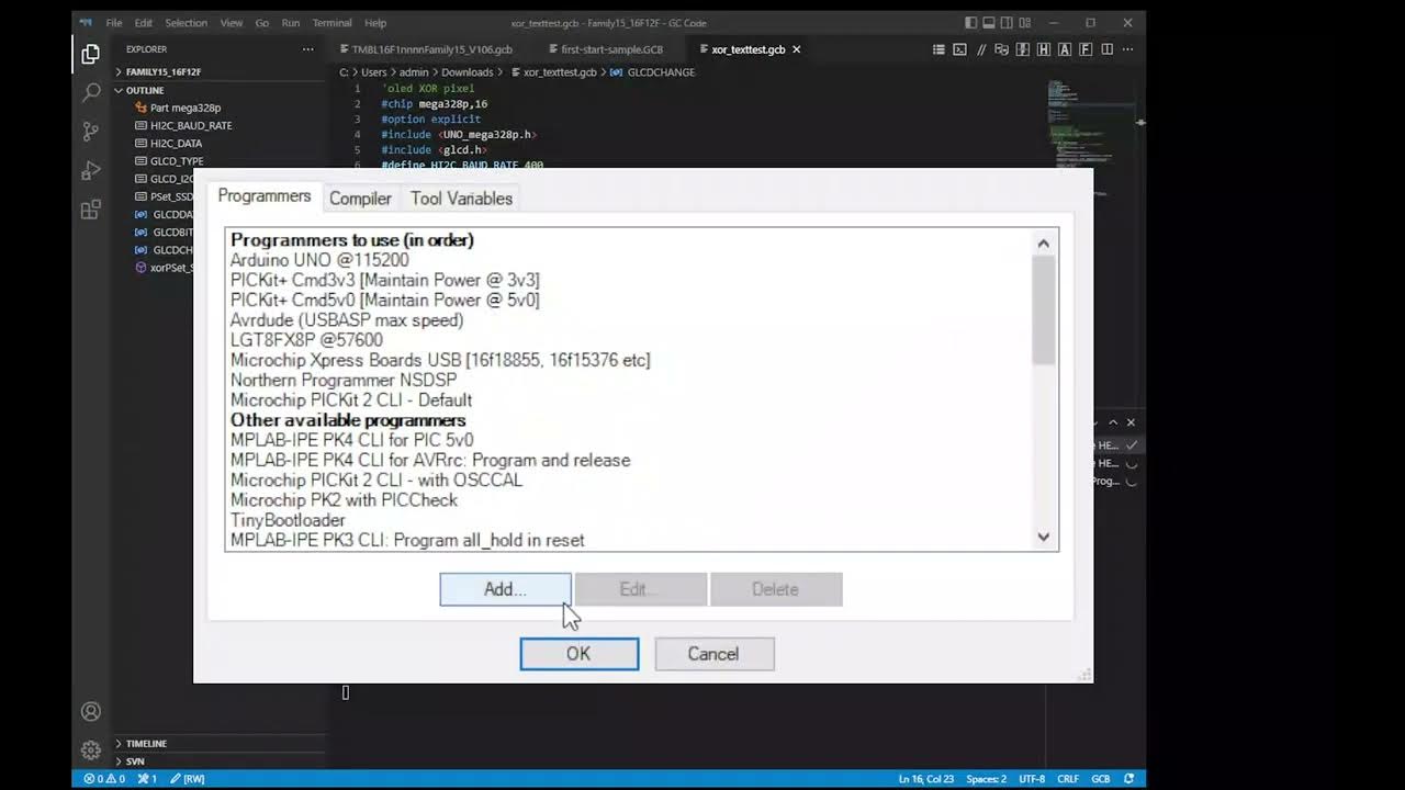 Changing the compilation information within GC Code. #shorts - YouTube