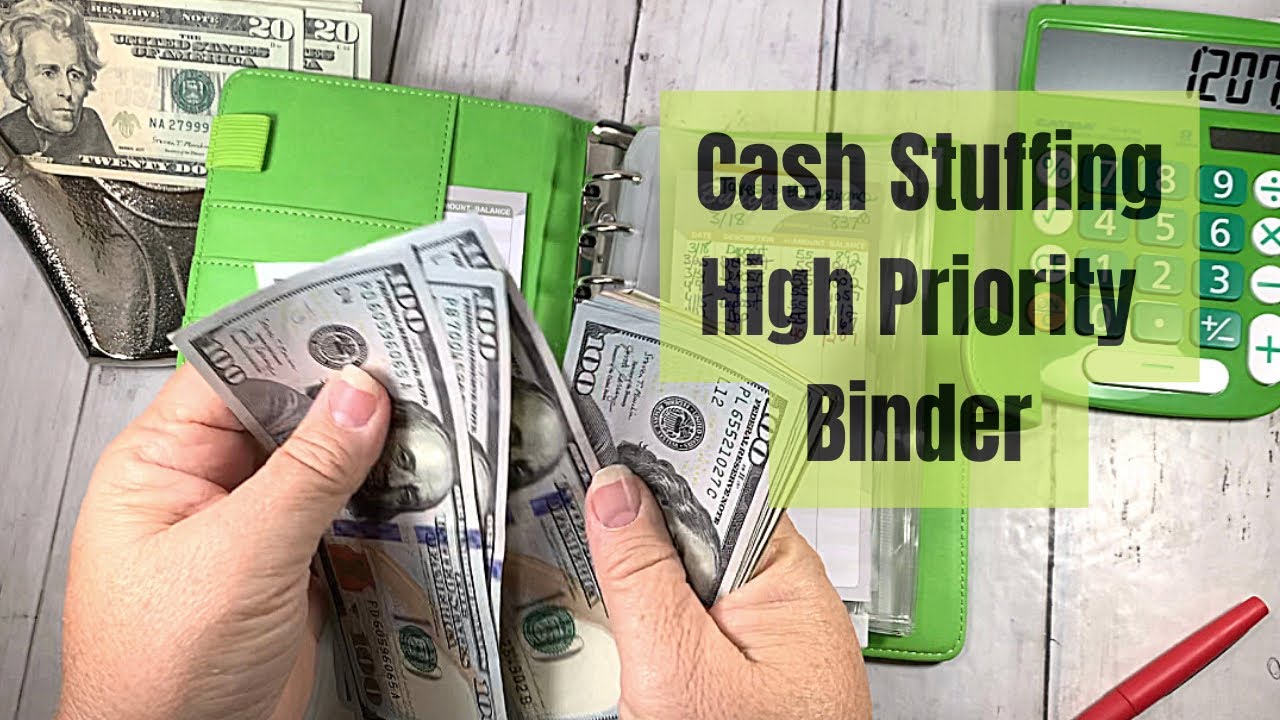 Cash Stuffing | High Priority Binder | Getting Back To Managing The ...