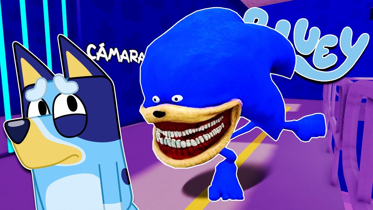 BLUEY ESCAPA de la PRISION de BARRY SHIN SONIC | Las Aventuras de BLUEY ...