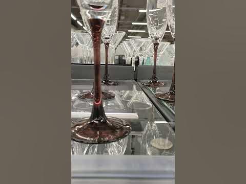 Понравились бокалы для шампанского от Люминарк - YouTube