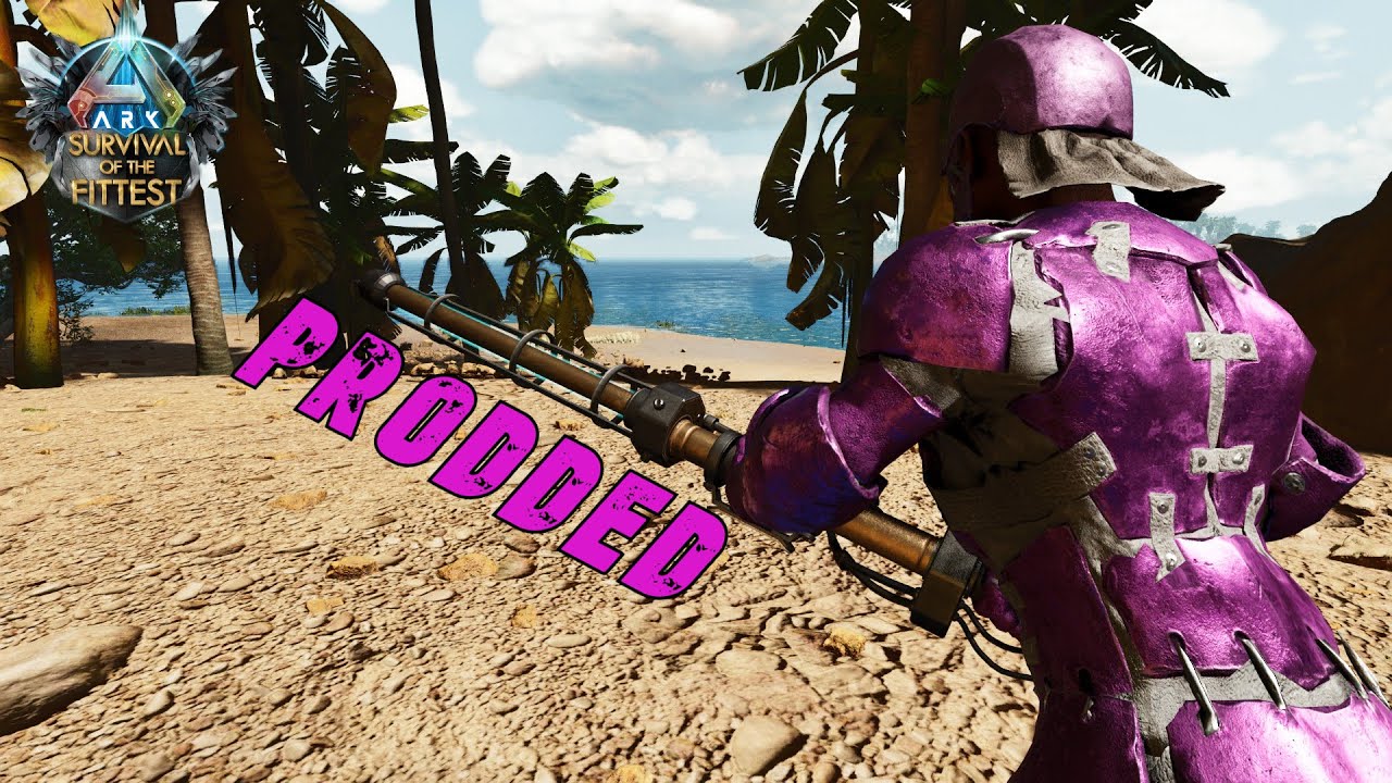 I accidently prodded My Favorite Small Ark Youtuber In Ark Survival Of ...
