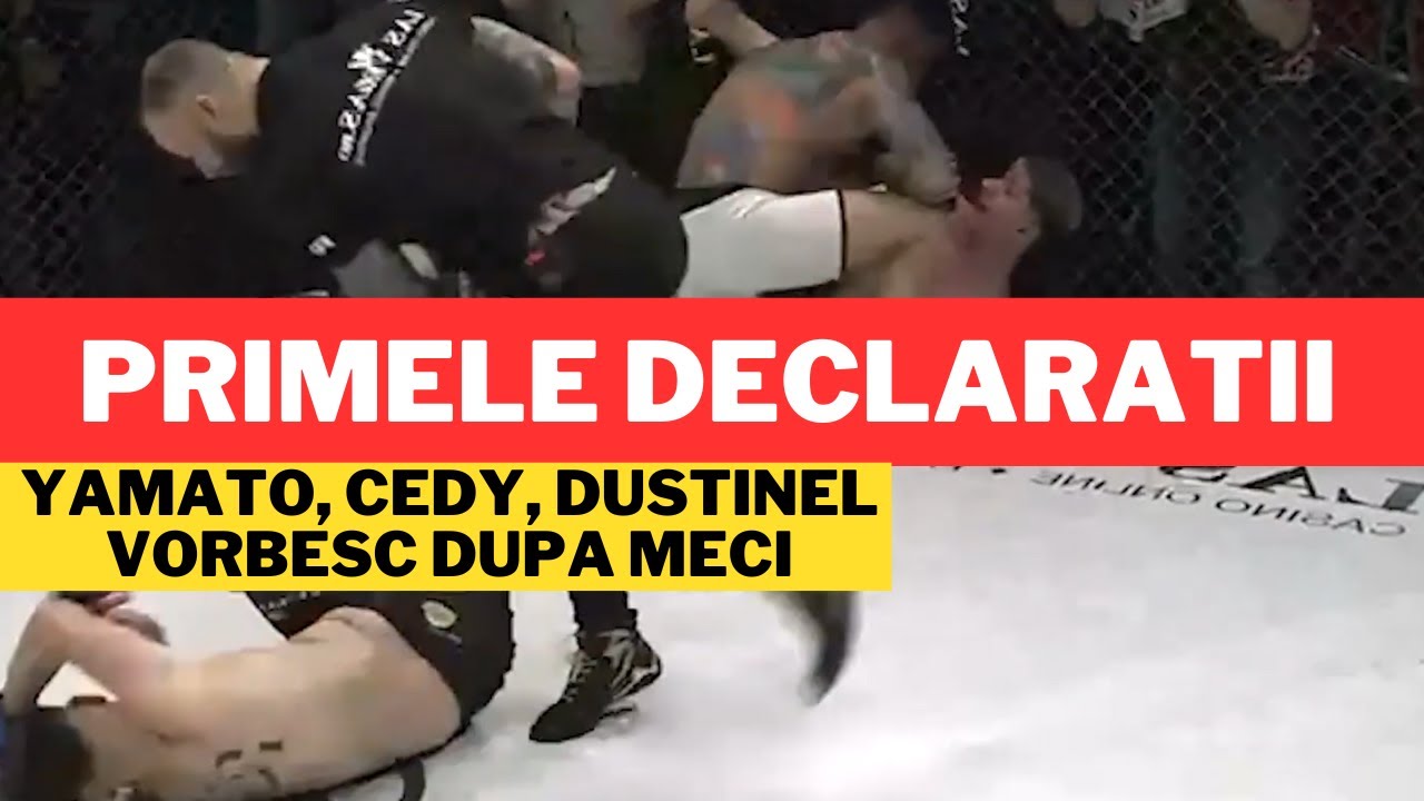 Meci Bobicioiu RXF. Cedy, Dustinel si Yamato vorbesc dupa meci. Reactii ...