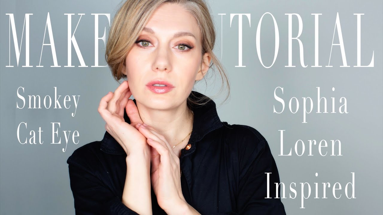 Sophia Loren Makeup Tutorial | Glossy Philosophy | #sophialoren #eyeshadowtutorial #mommakeup ...