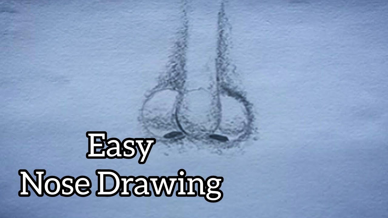 Easy Nose Drawing. #art#tutorial - YouTube