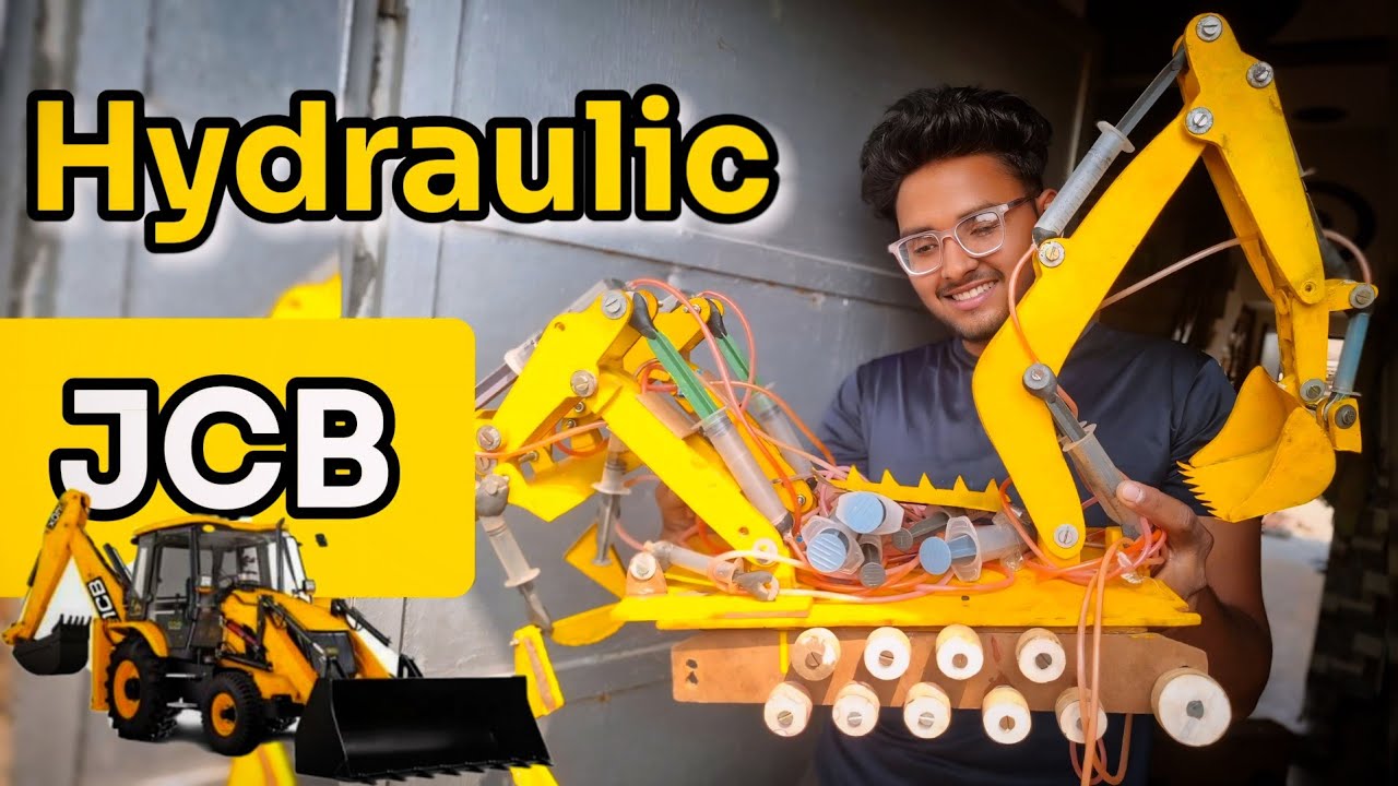 Hydraulic JCB 😳 PROJECT #jcb #hydraulicjcb - YouTube