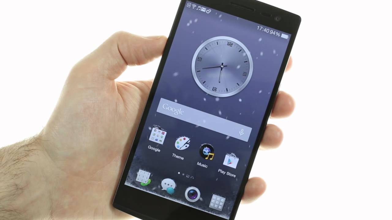 Oppo Find 7a: user interface - YouTube
