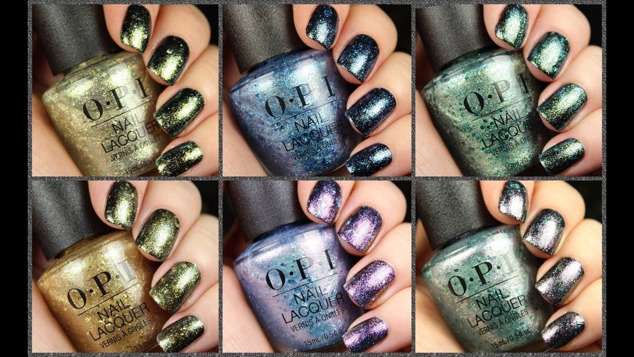 OPI Metamorphosis Collection | Live Application Review - YouTube
