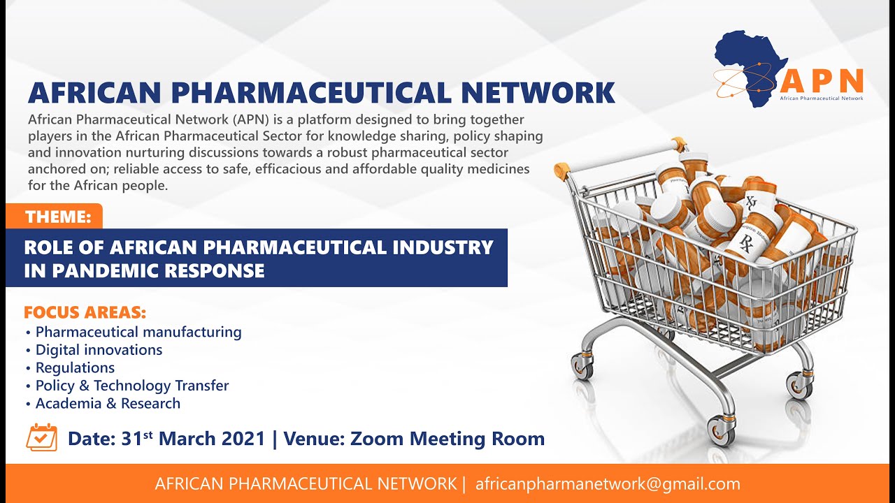 Role of African Pharmaceutical Industry in Pandemic Response - YouTube