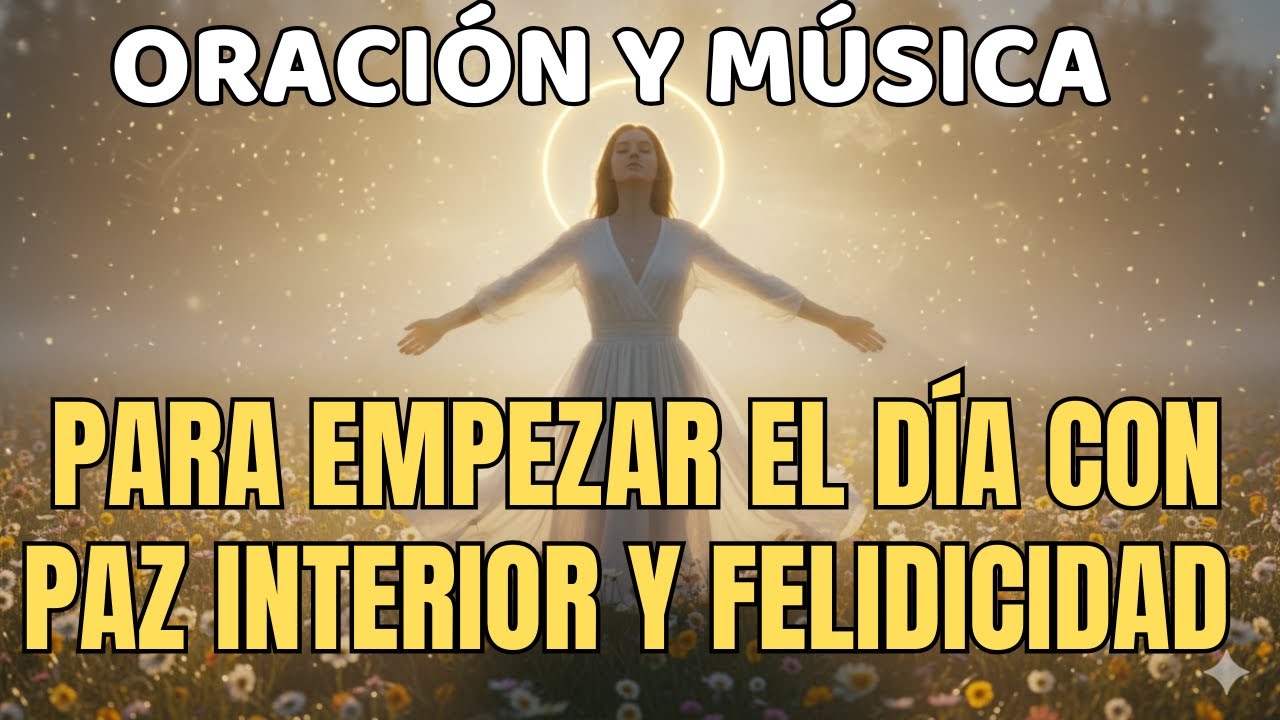 ORACIÓN Y CANCION PARA EMPEZAR EL DÍA CON PAZ INTERIOR Y FELIDICIDAD ...