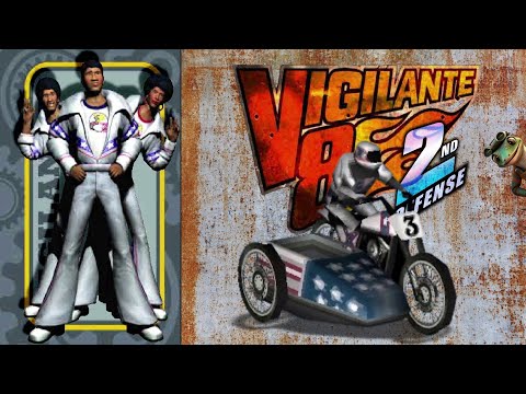 Vigilante 8, 2nd Offense - Flying All Star Trio, Dakota Stunt Cycle - Part 1