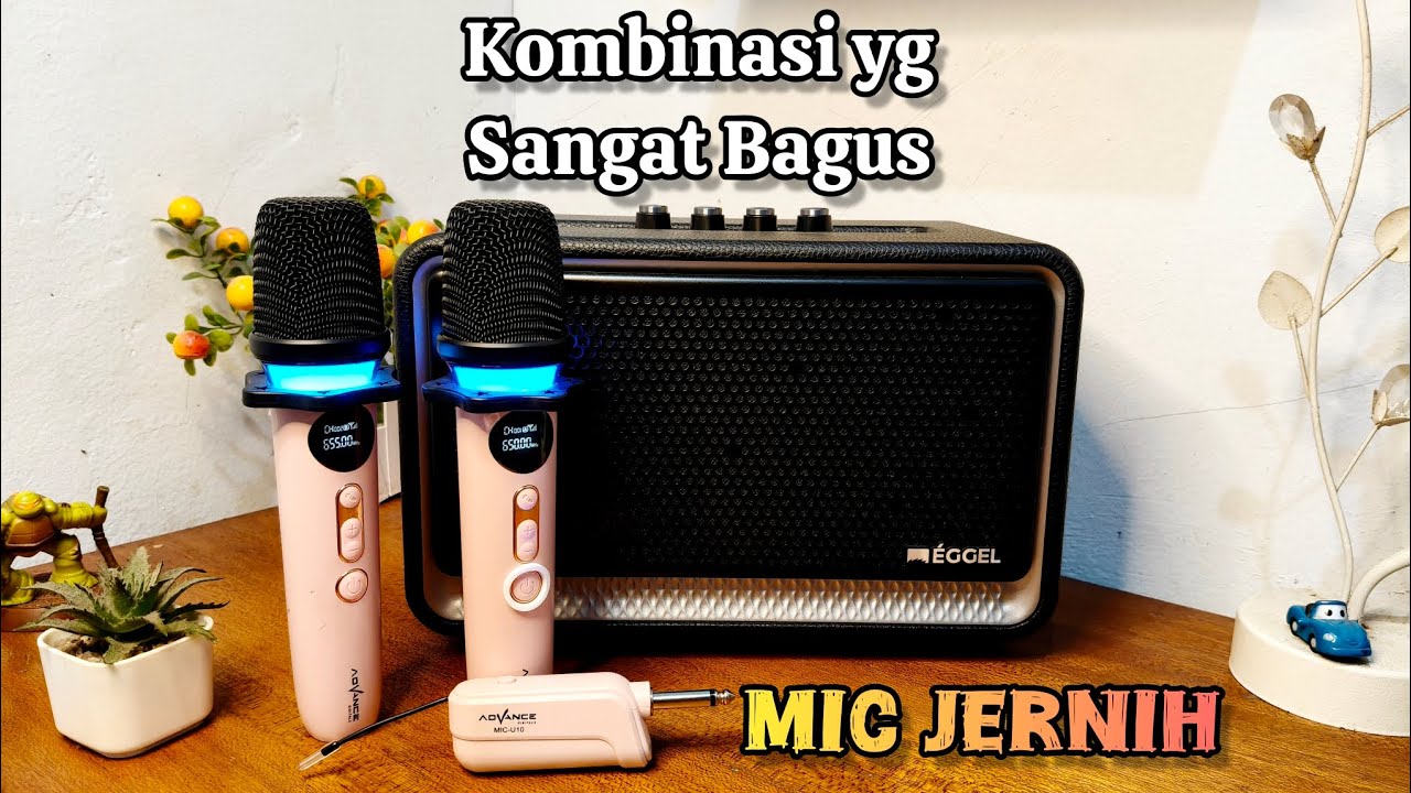 Mic Karaoke Advance U10 Review | Cocok di sandingkan dengan Eggel Home ...