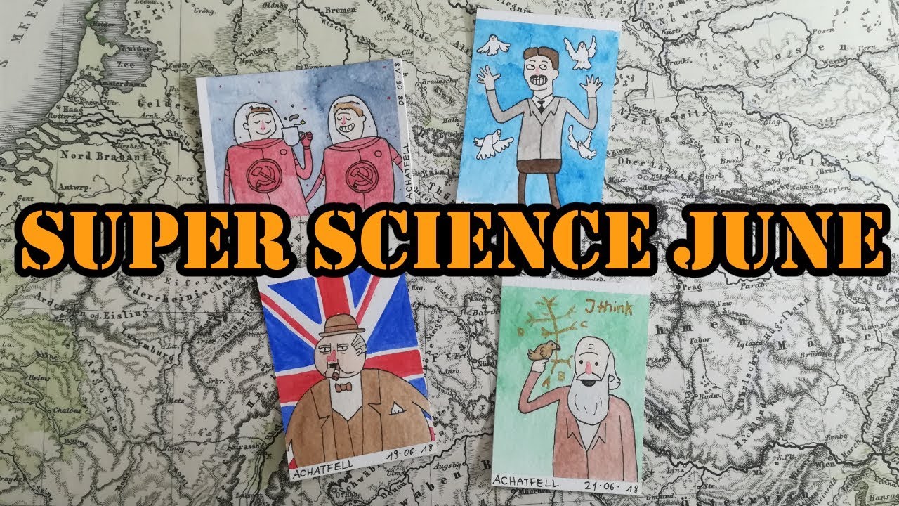 Super science june - super science friends fanart - YouTube
