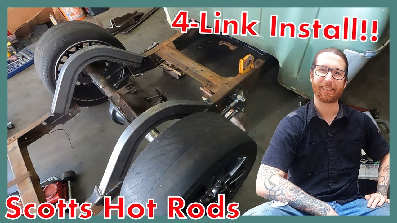 Installing Scotts Hot Rods mandrel bent C-notch and 4-link on an 8.8 ...
