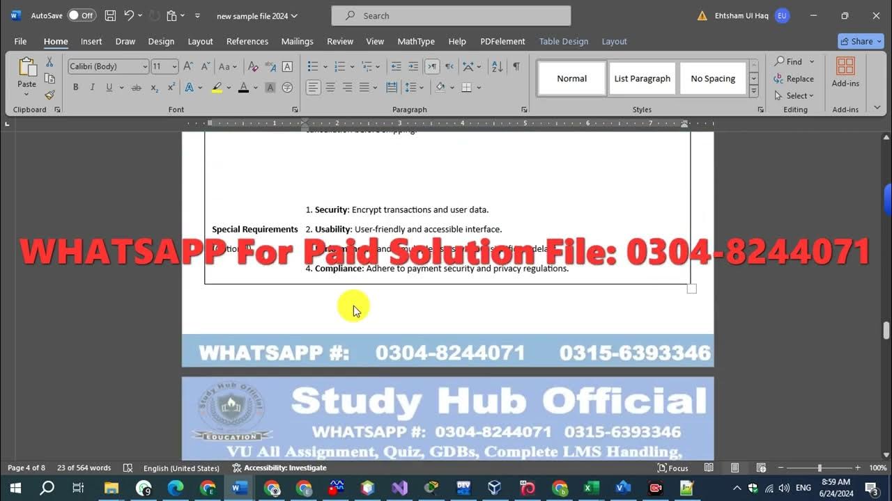 CS608 Assignment 2 100% Correct Solution 2024, CS608 Assignment 2 solution 2024, CS608 ...