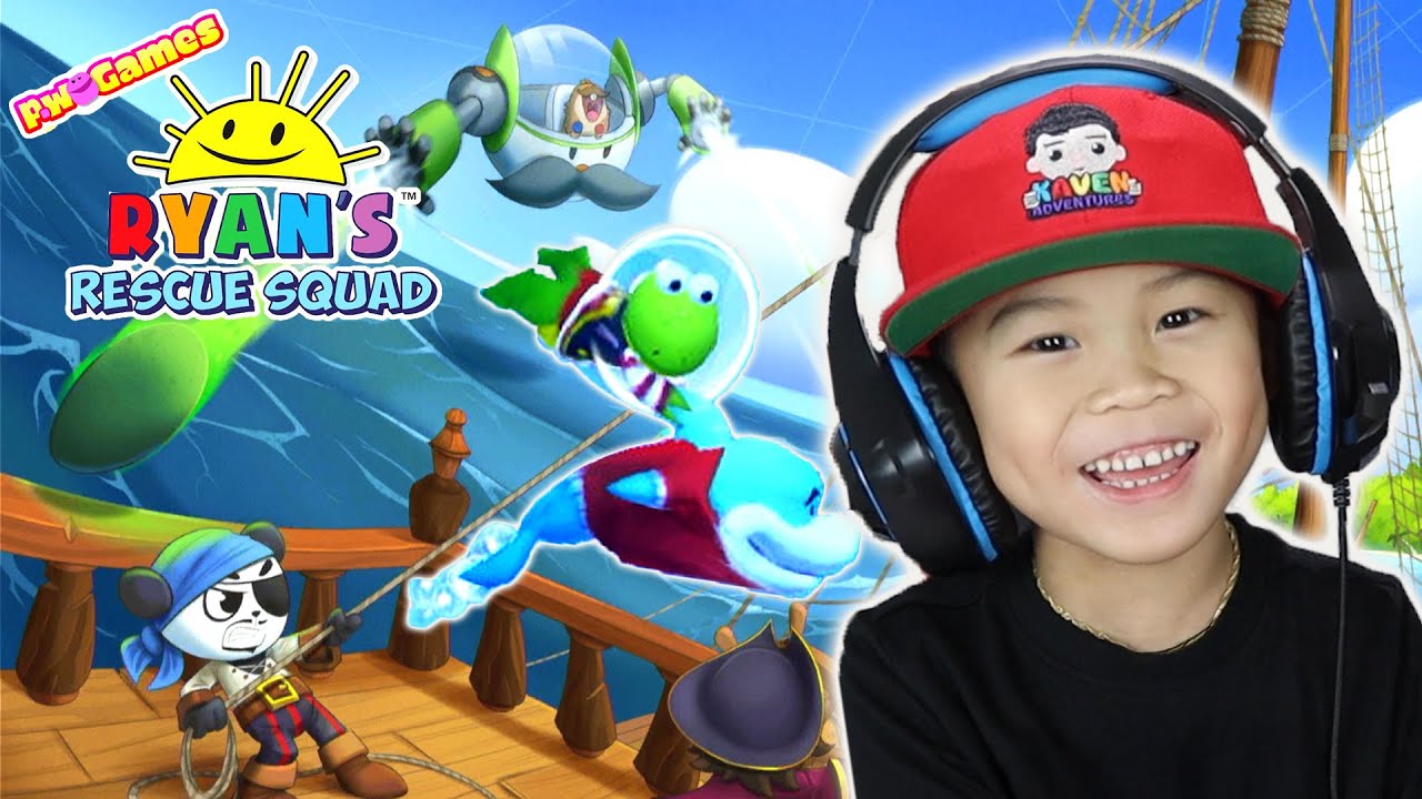 Ryan's Rescue Squad! *NEW* Kids Gaming with Ryan's World Part 2 - YouTube