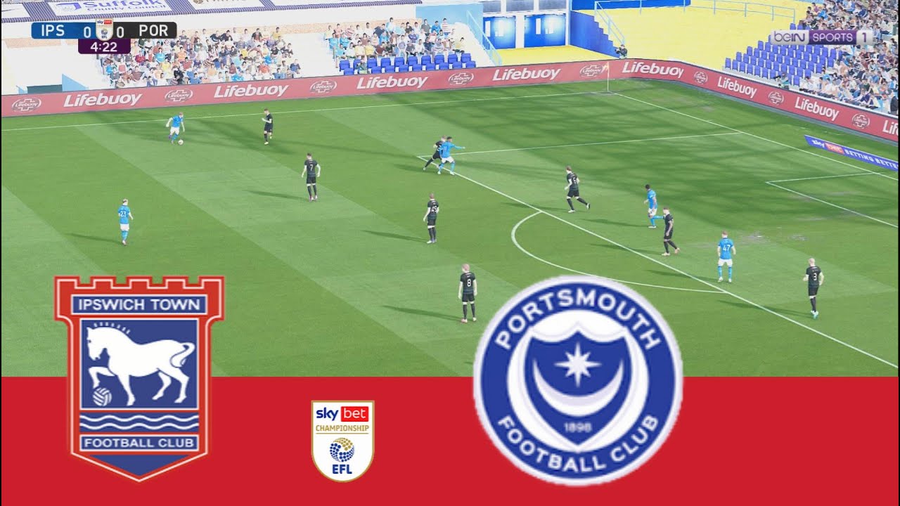 Ipswich vs Portsmouth | PES 2021 Championship Live - YouTube