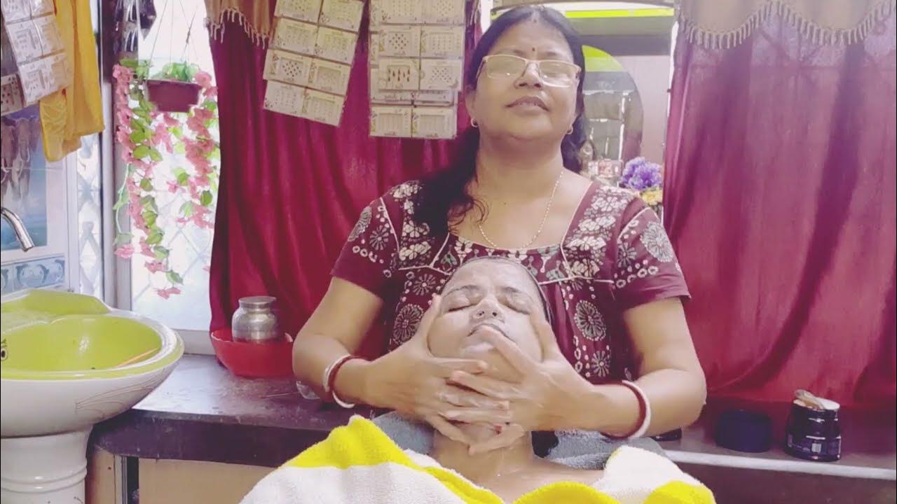 Facial at home my sisters @sukla'svlog - YouTube