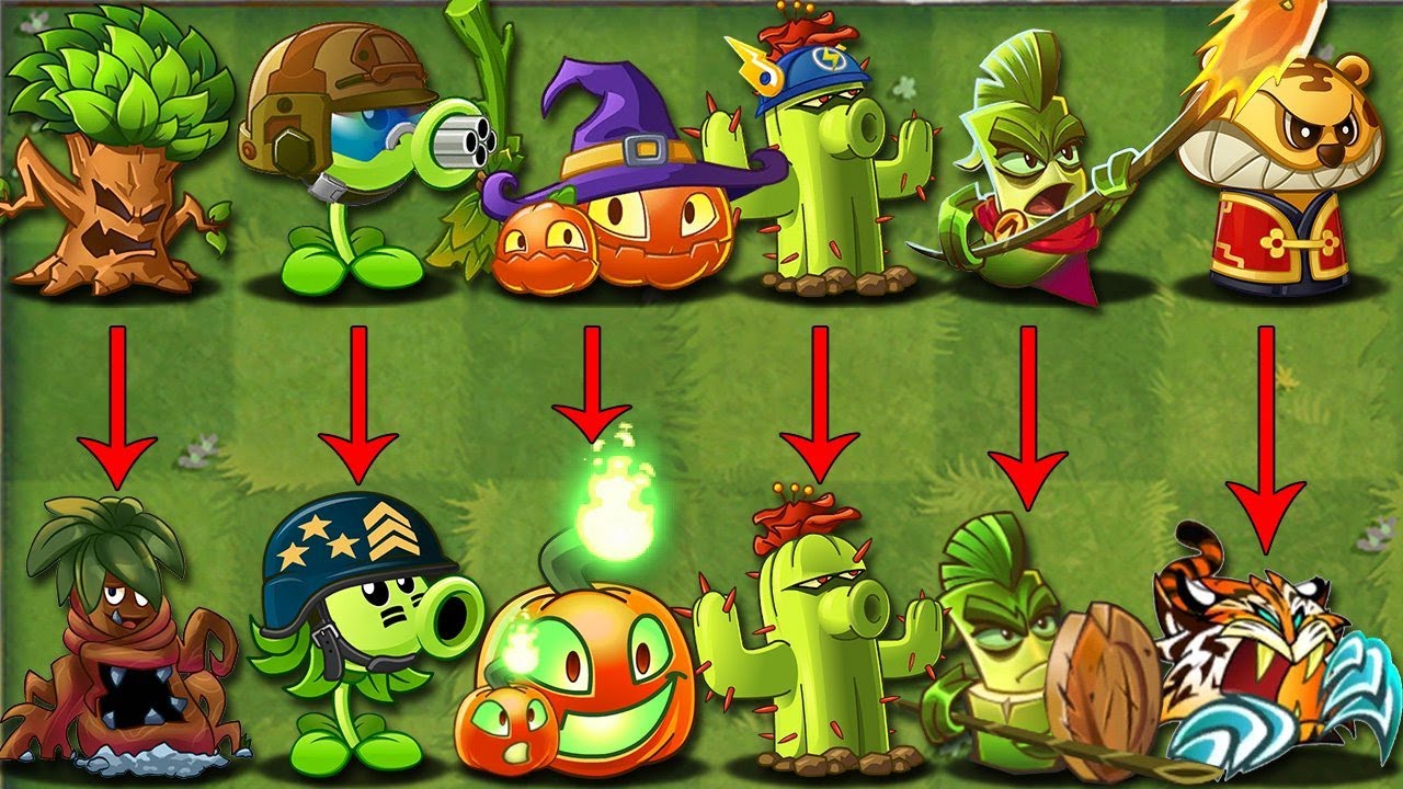 All Plants International vs China Version - Who Will Win? - PvZ 2 Plant ...