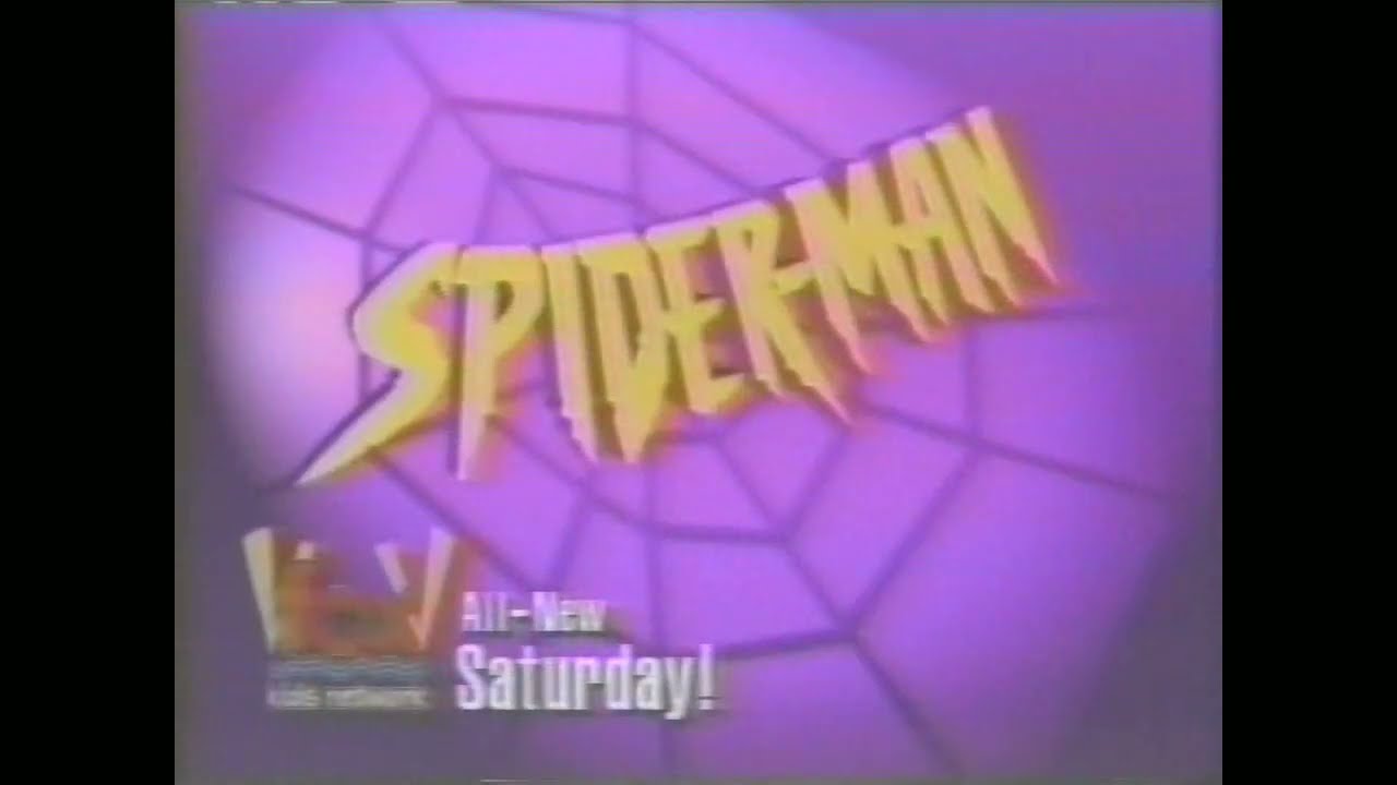 1996 FOX Kids Network Saturday Morning Cartoons Promo (Spiderman/Casper ...