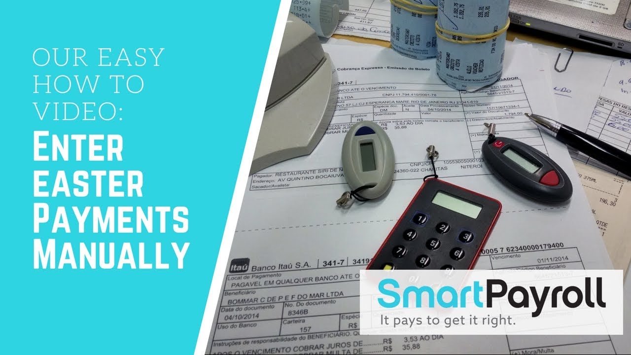 SmartPayroll - Learn How Easy It Is To Enter Easter Pays Manually - YouTube