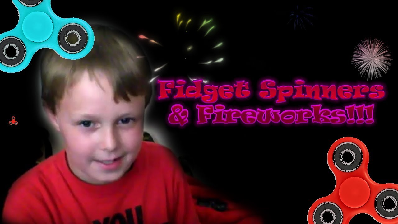 Fidget spinner rant and firework review - YouTube