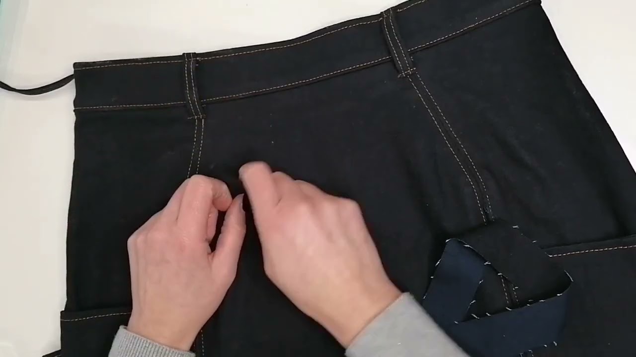 Tuto couture : les passants - YouTube